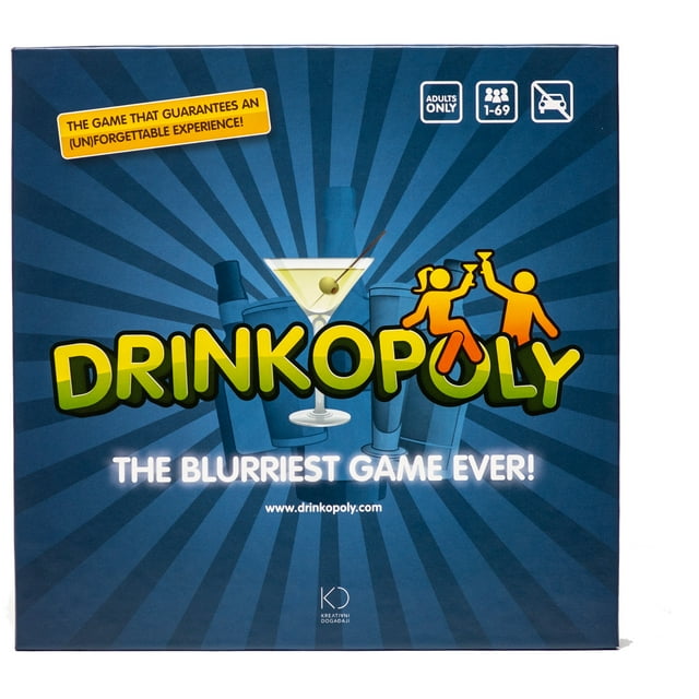 Drinkopoly – A Laugh-Out-Loud Drinking Board Game for Backyard Hangouts & Summer Parties by What ...