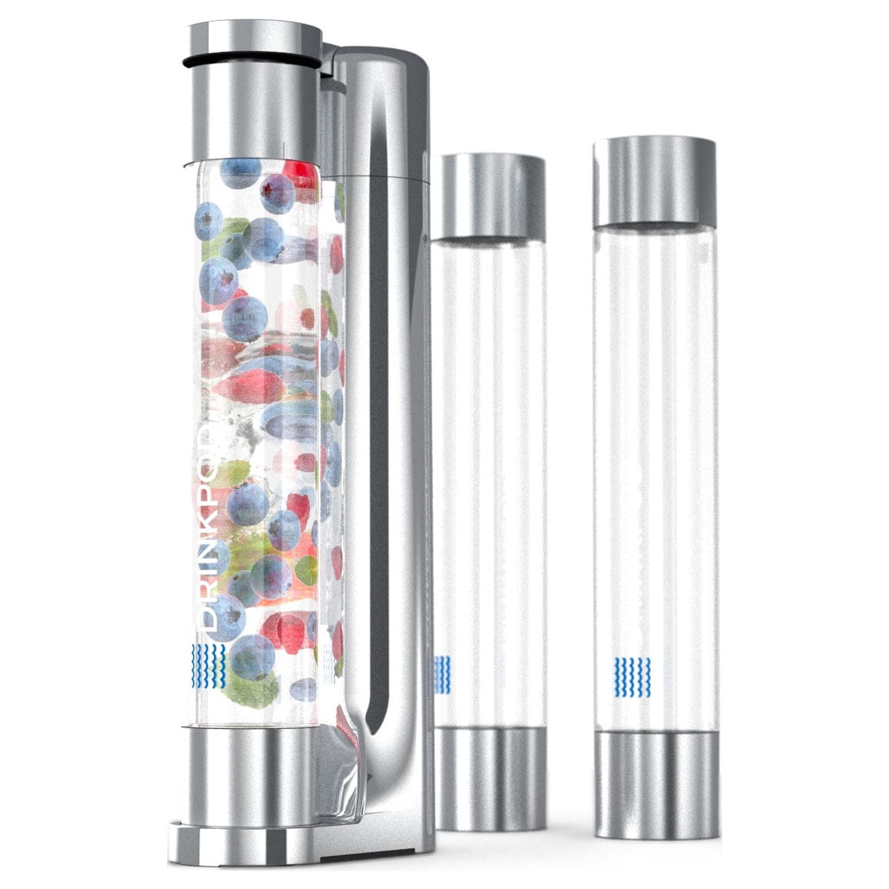 Drinkpod Soda Maker, Fizzy Sparkling Water & Fizzpod Soda Maker with ...