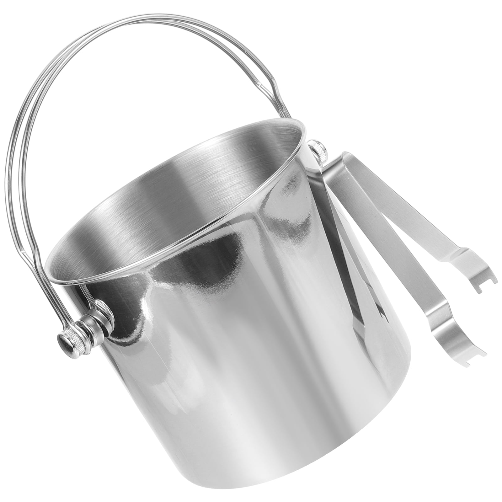 Drinks Ice Cooling Bucket Beer Ice Cube Bucket Metal Ice Cube Bucket ...