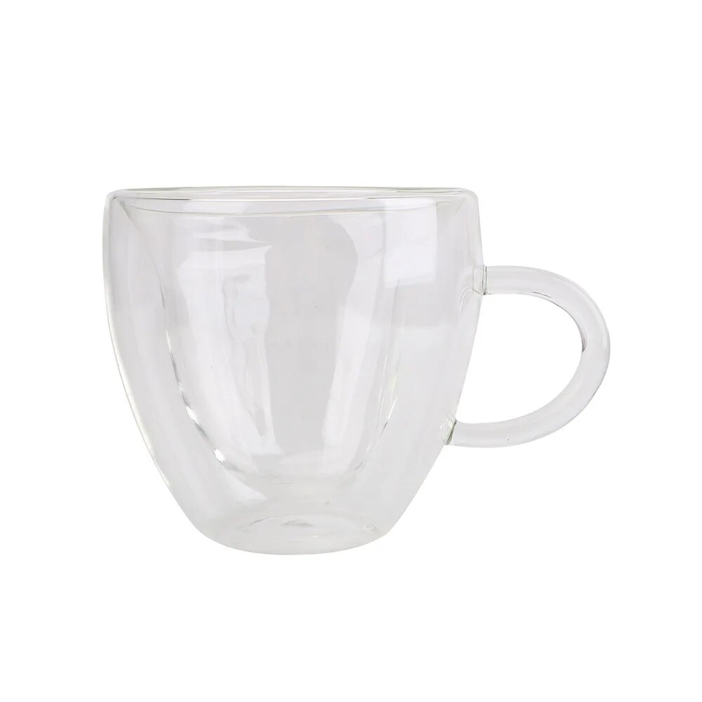 Drinkware Heat-Resisting 180ml/240ml Heart Love Shaped Tea Beer Mug Juice Cup Coffee Cups Mug ...
