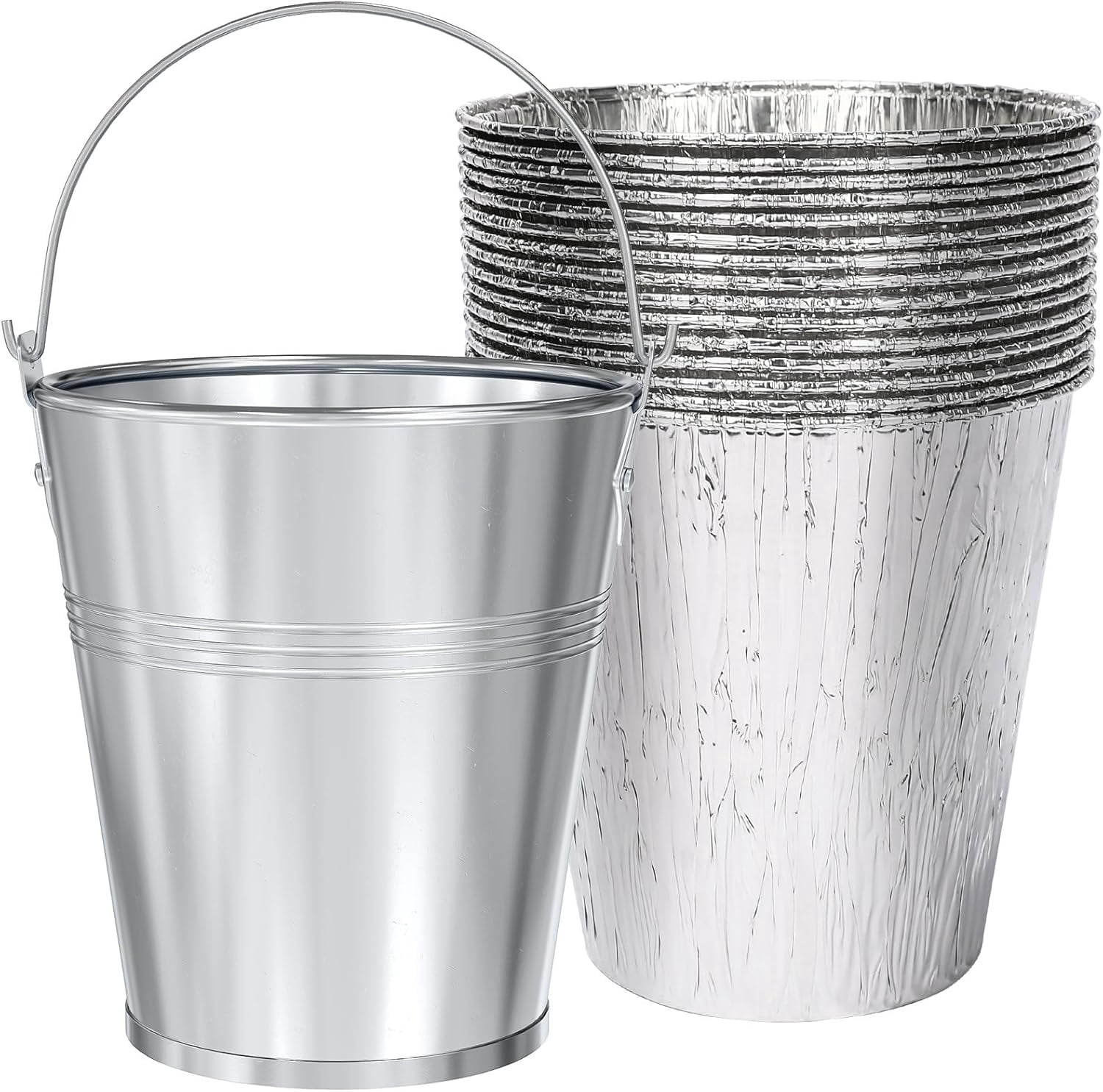 Drip Bucket and 15-Pack Disposable Foil Liners for Oklahoma Joe's ...