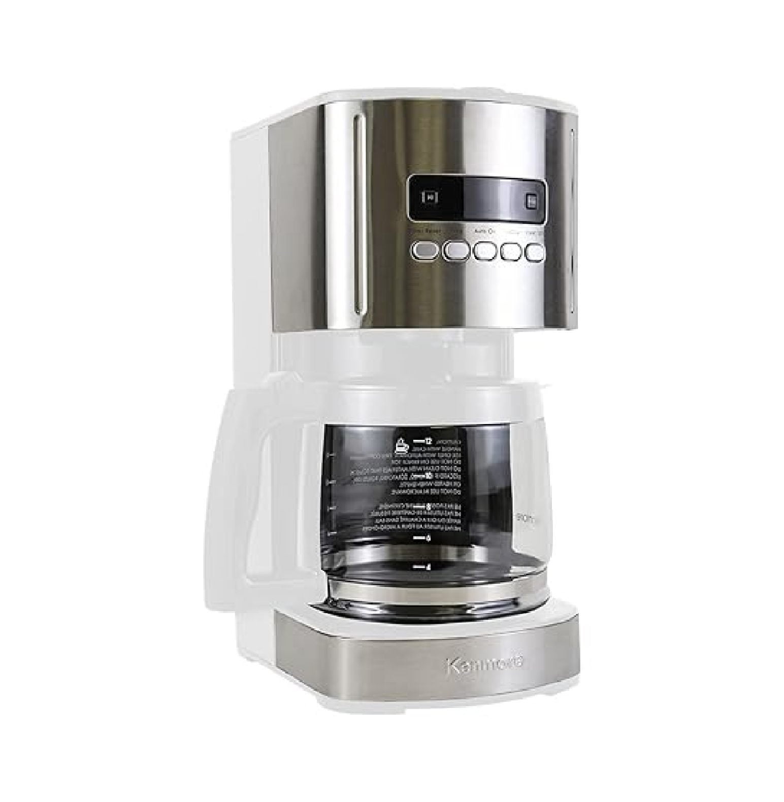 Drip Coffee Maker - 12 Cup Programmable Cafe Machine With Glass Pot ...