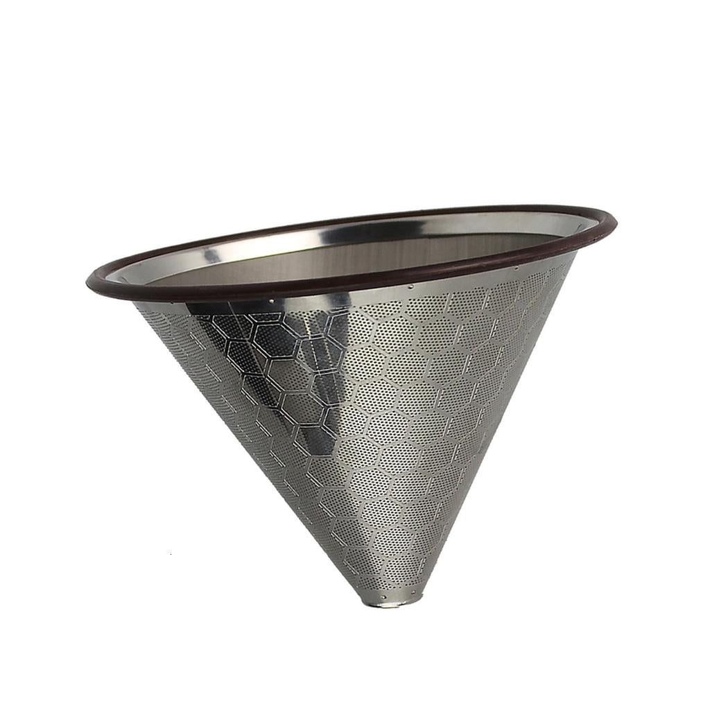 Drip Coffee Maker Stainless Steel Filter Cup Manual Coffee Filter for ...