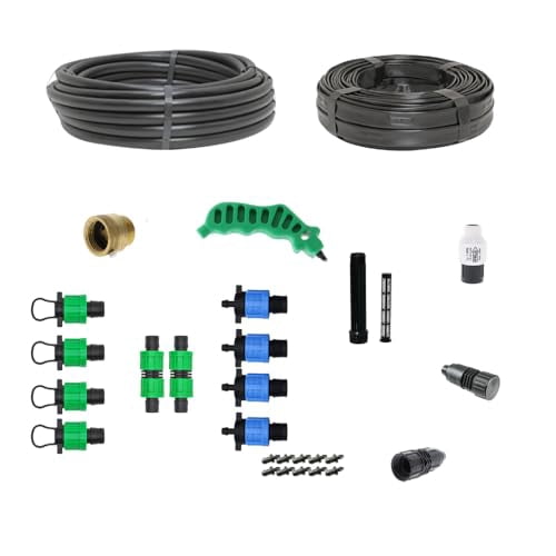 Drip Depot Drip Irrigation Kit for Row Crops - Kit Size : Standard ...