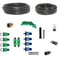Drip Depot Drip Irrigation Kit for Row Crops - Kit Size : Standard ...
