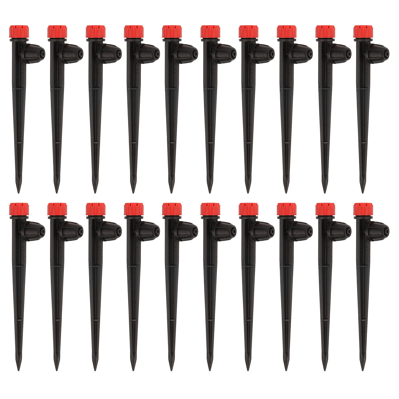 Drip Irrigation Emitters, 50pcs - Adjustable 360 Degree Dripper Sprayer ...