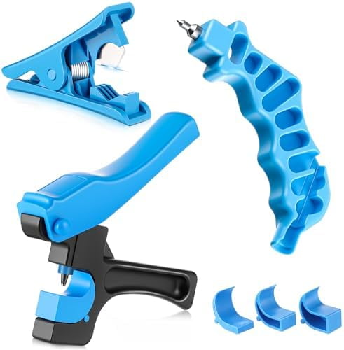 Drip Irrigation Hole Punch Tool & 2-in-1 Drip Line System Punch for 1/2 ...