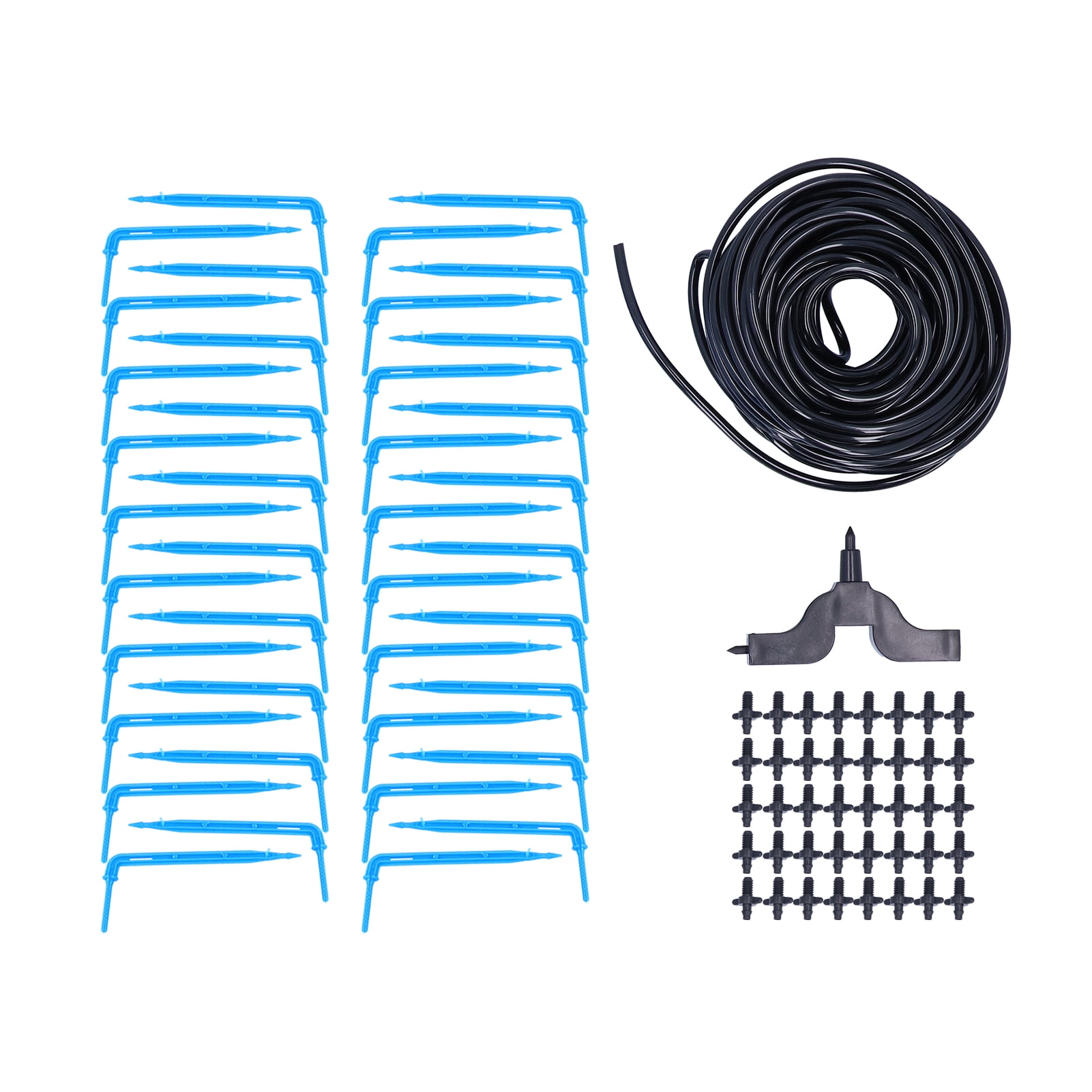 Drip Irrigation Kit 15m Watering Dripper Hose Set Garden Greenhouse ...