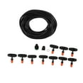 Drip Irrigation Kit 32.8ft Patio Misting Plant Watering System 8/12 ...