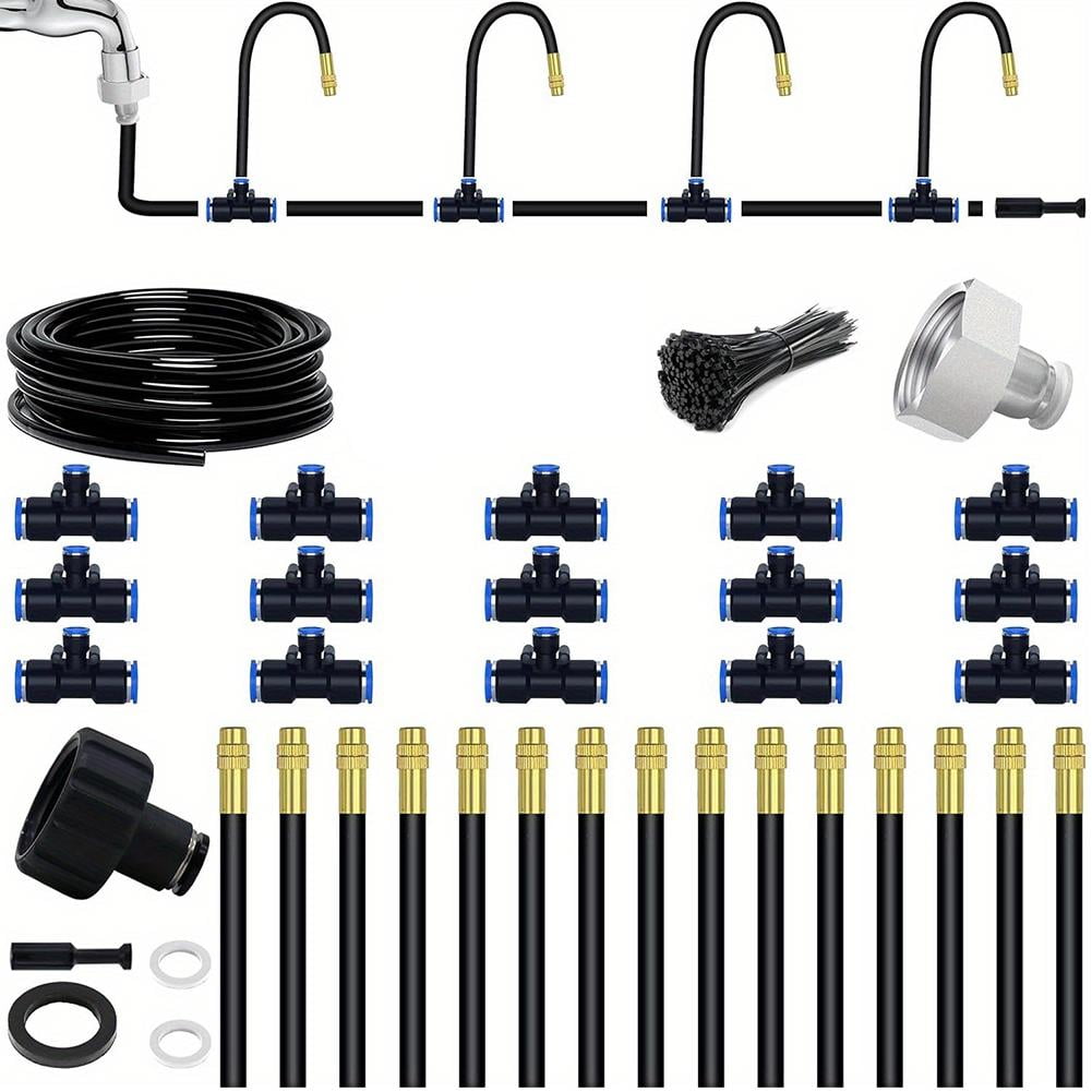 Drip Irrigation Kit Automatic Drip Irrigation System, 360 Bendable ...