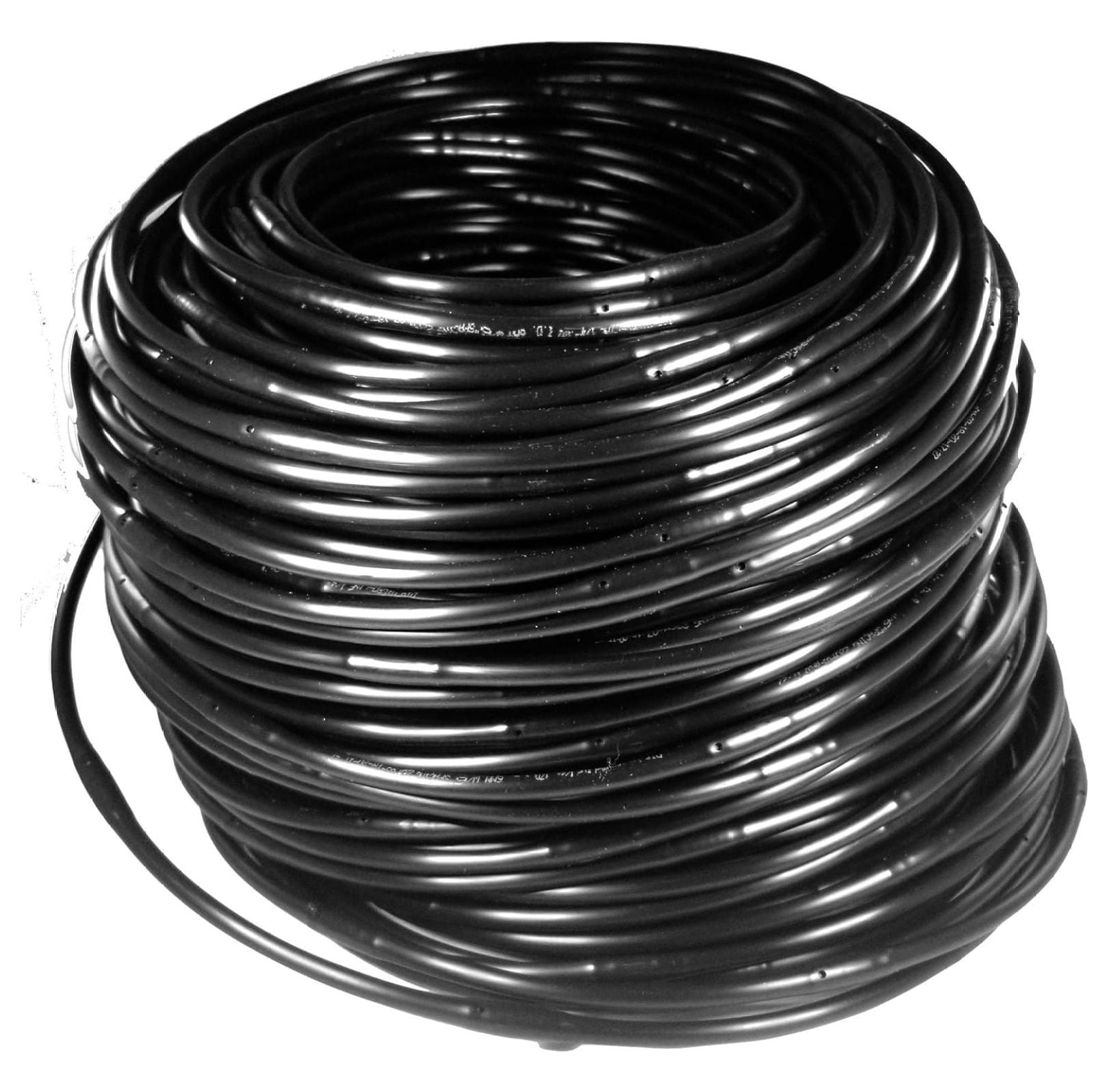 Drip Irrigation Line 1/4" Tubing Roll, 6" Emitter Spacing.52 GPH, Color ...