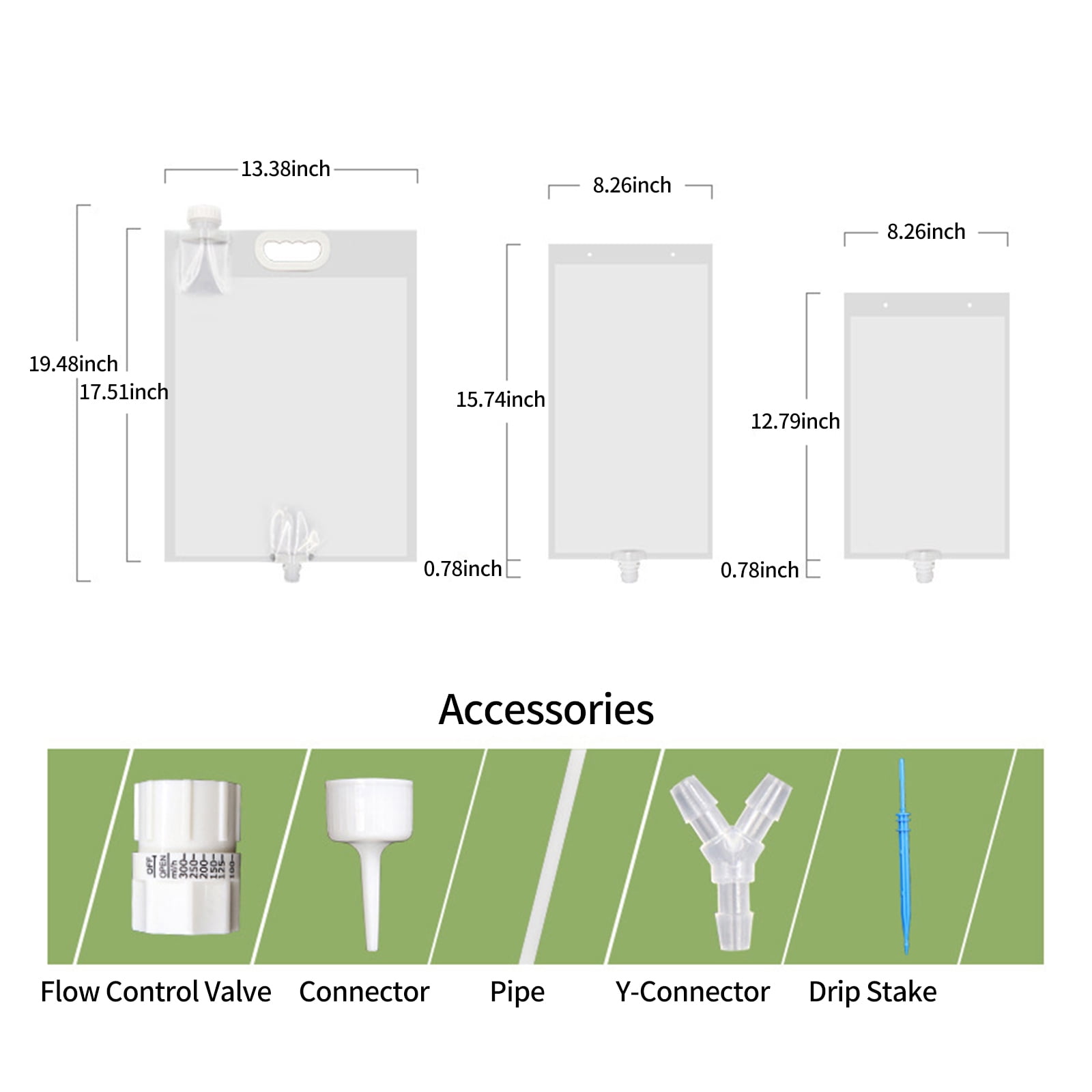 Drip Irrigation,Stake Drip Kit Slow Stake Drip Kit Indoor Potted Flower ...