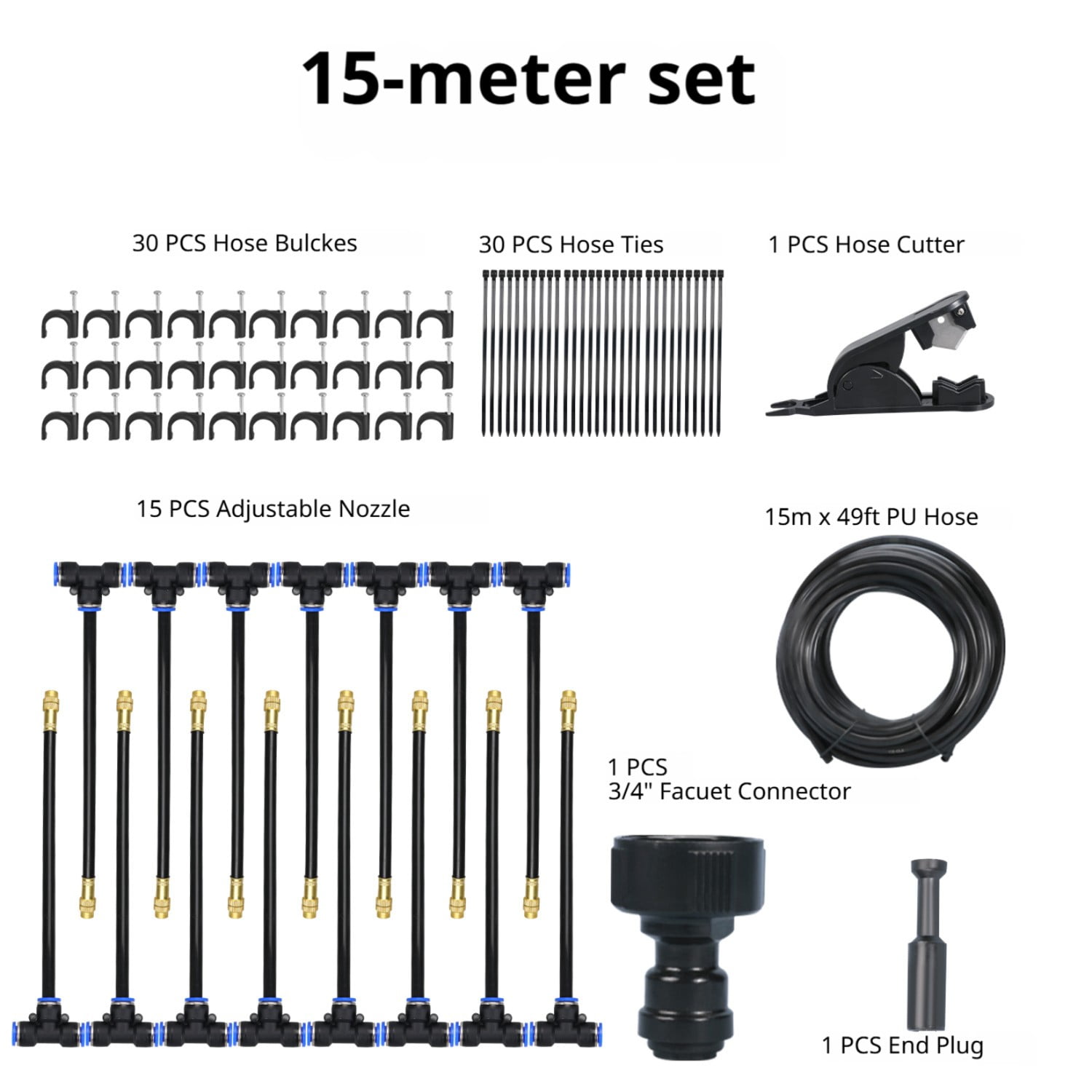 Drip Irrigation System, 360° Curved Garden Automatic Irrigation System ...