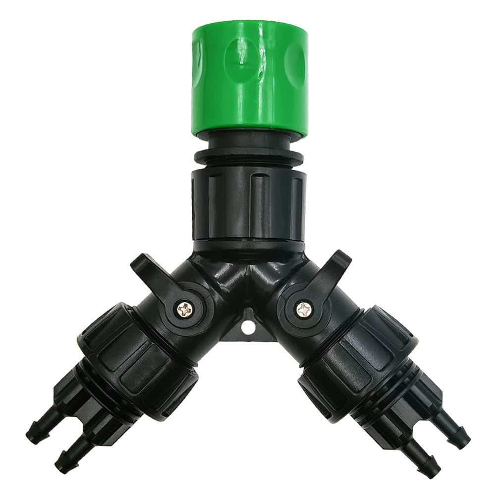 Drip Irrigation Tap Adapter 4-Way Splitter for Garden 1/4'' - Walmart.com