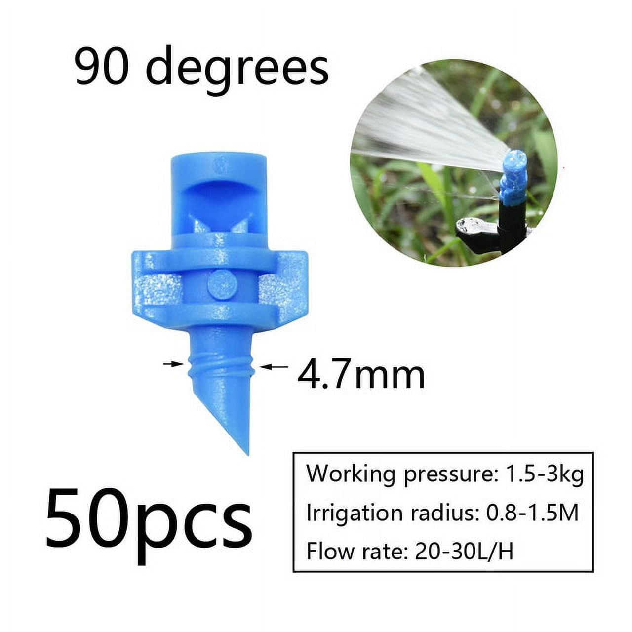 Drip Irrigation Watering Sprinkler Dripper Greenhouse Garden Adjustable ...