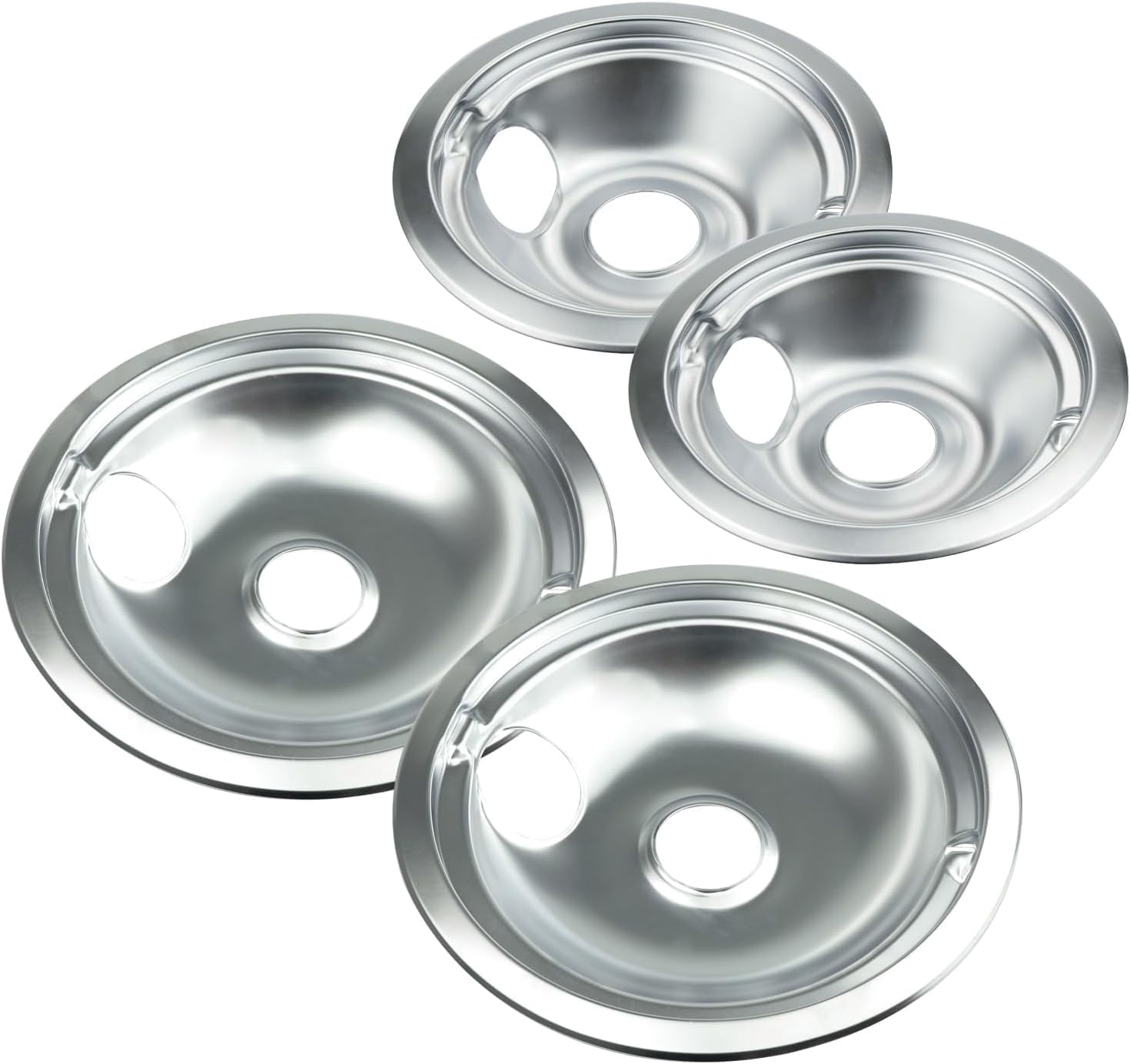 Binazon Drip Pans for GE Hotpoint Kenmore Electric Stove 6x7.6 and 8x9 ...