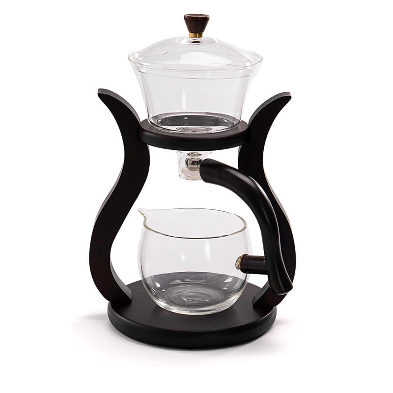 Drip TeaPot, Heat Resistant Tea Set, Semi-Automatic Glass Teapot Suit ...