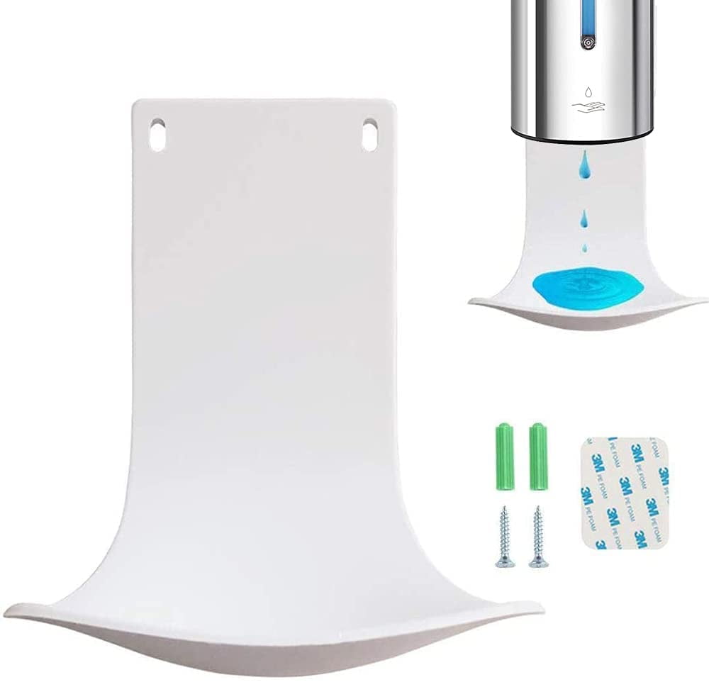 Drip Tray for Automatic Soap Dispenser, Wall Mount and Hand Sanitizer Dispenser, Dispenser Stand ...