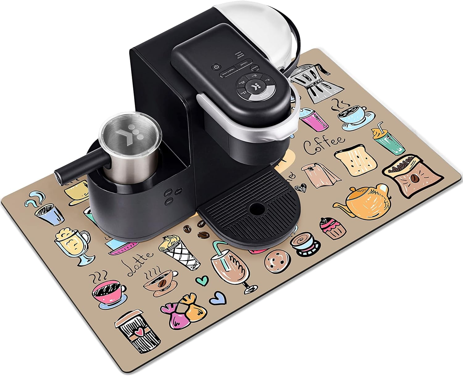 Drip Tray for Coffee Maker,Coffee Pot Mat for Countertops,Coffee Dish ...