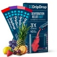 DripDrop Electrolyte Powder Drink Mix for Dehydration Relief Fast ...