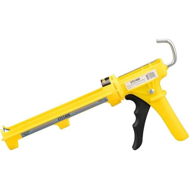 Dripless ETS1400 10 oz Composite Ratchet Rod Caulk Gun with 10-1 Thrust ...