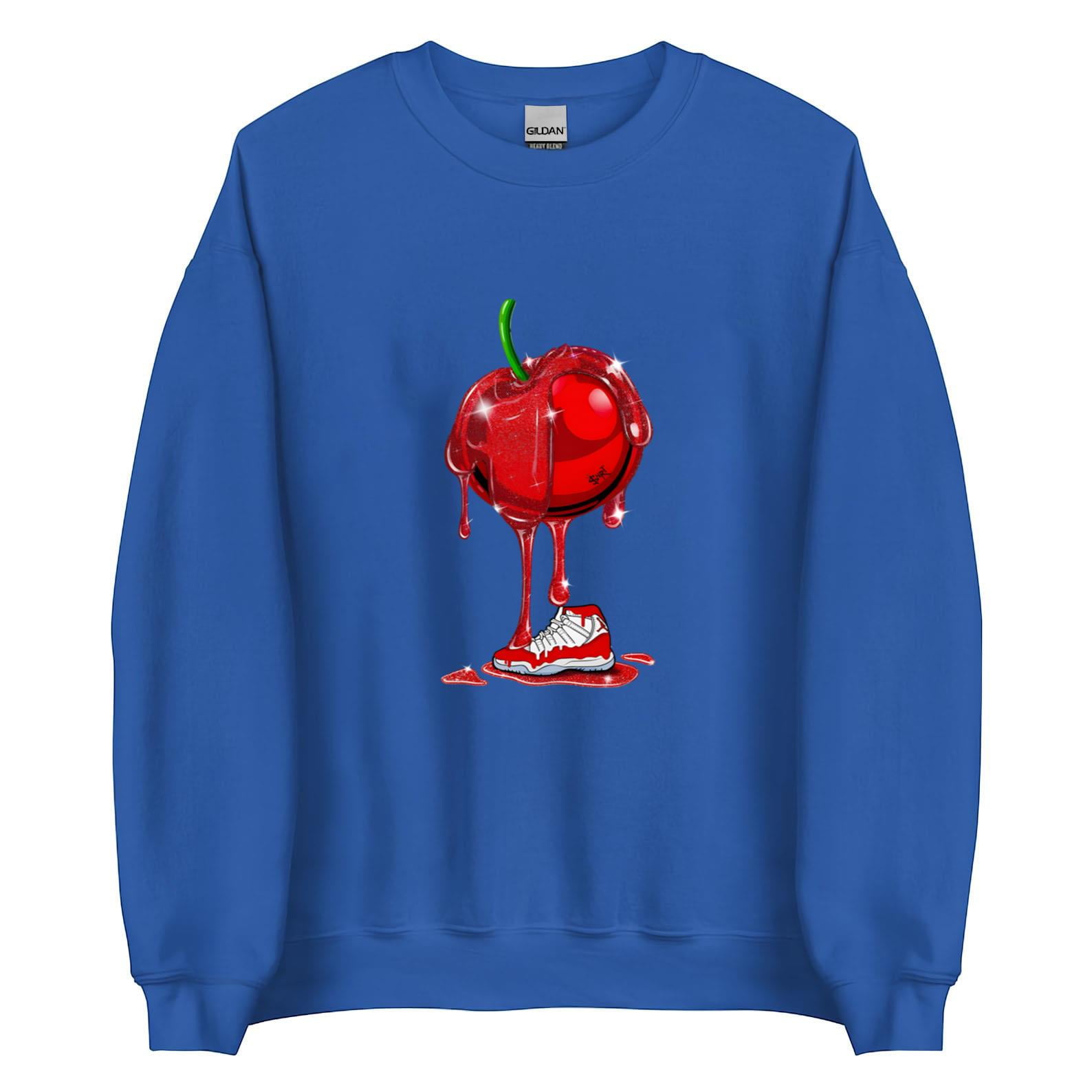 Dripping Cherries Unisex Tees - Sneaker Shirt To Match Red and White Sneakers-TH5074 - Walmart.com