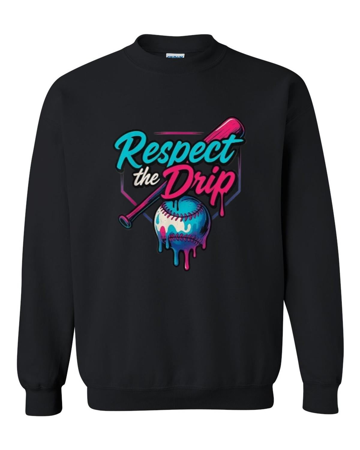 Dripping Ice Cream Colorful Summer Dessert for Chill Vibe Sweatshirt ...
