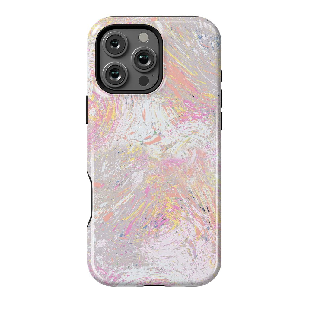 Dripping Splatter Orange Abstract Phone Case for iPhone 11 12 13 14 15 ...