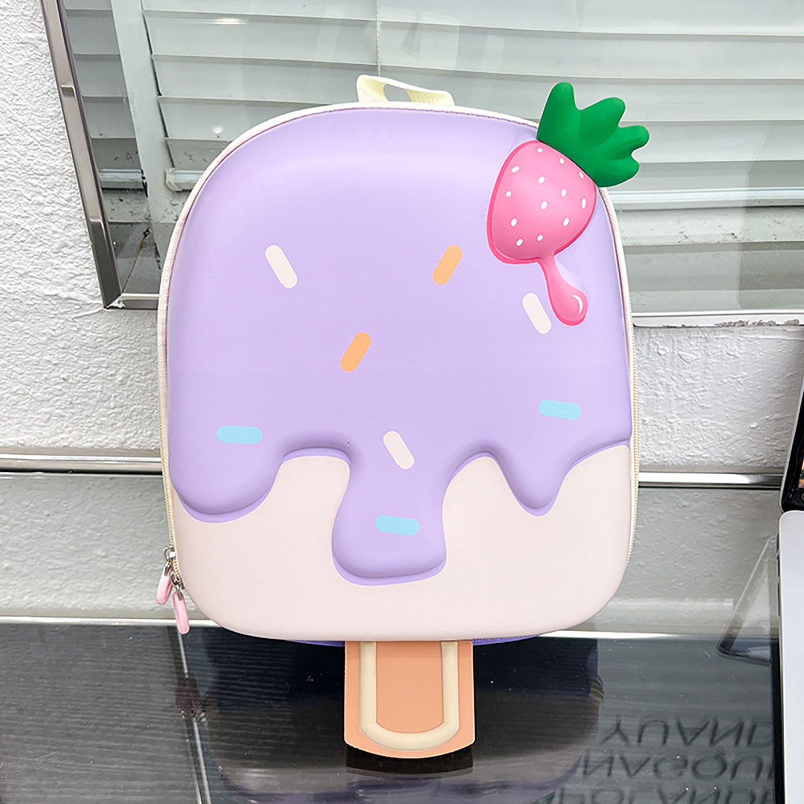 Drippy Ice Cream Backpack Mini Cute Kawaii Backpack Novelty Stylish ...