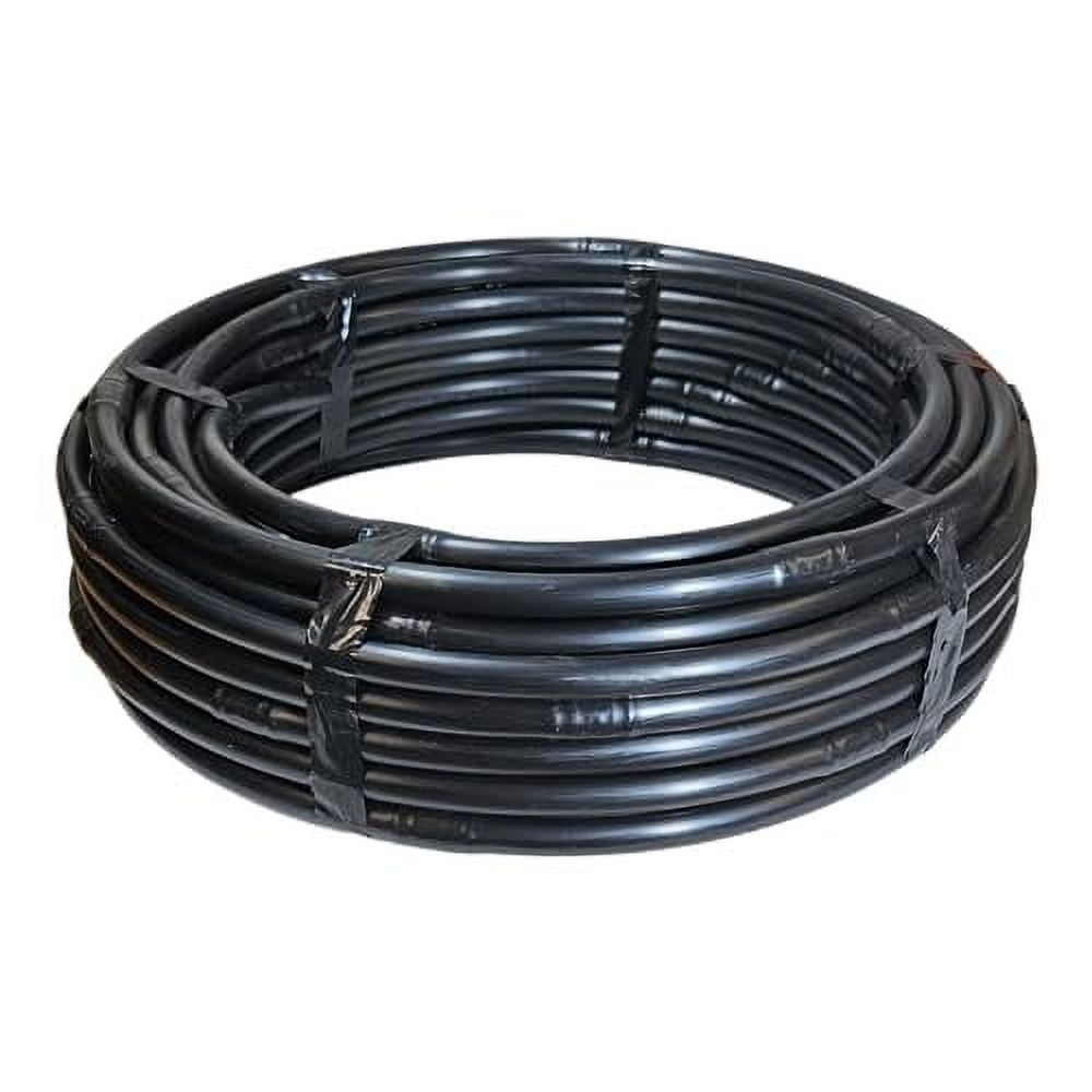 Dripworks Drip Irrigation Tube 100' Roll, Black (1/2" Drip Emitter ...