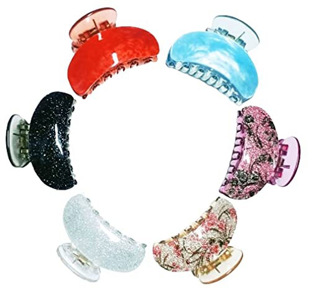 Drishti® Solid Design Plastic Hair Clutcher/Hair Claw Clip For Girls ...