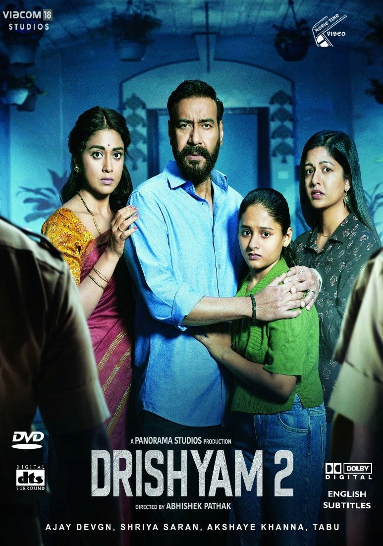 Drishyam 2 Hindi Movie - Film DVD -English Subtitles(NTSC) - Walmart.com