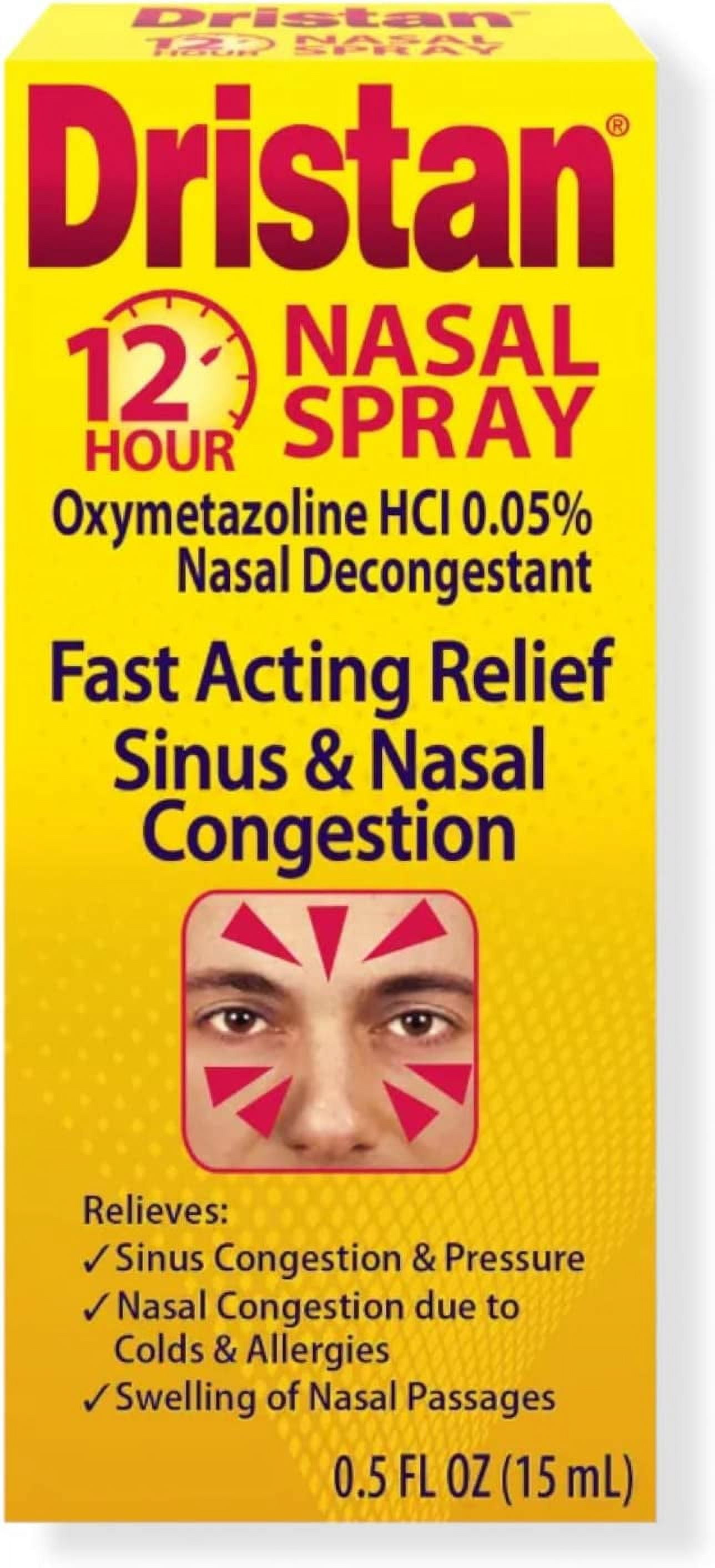 Dristan 12-Hour Nasal Spray, 0.5 Oz (Pack of 3) by - Walmart.com