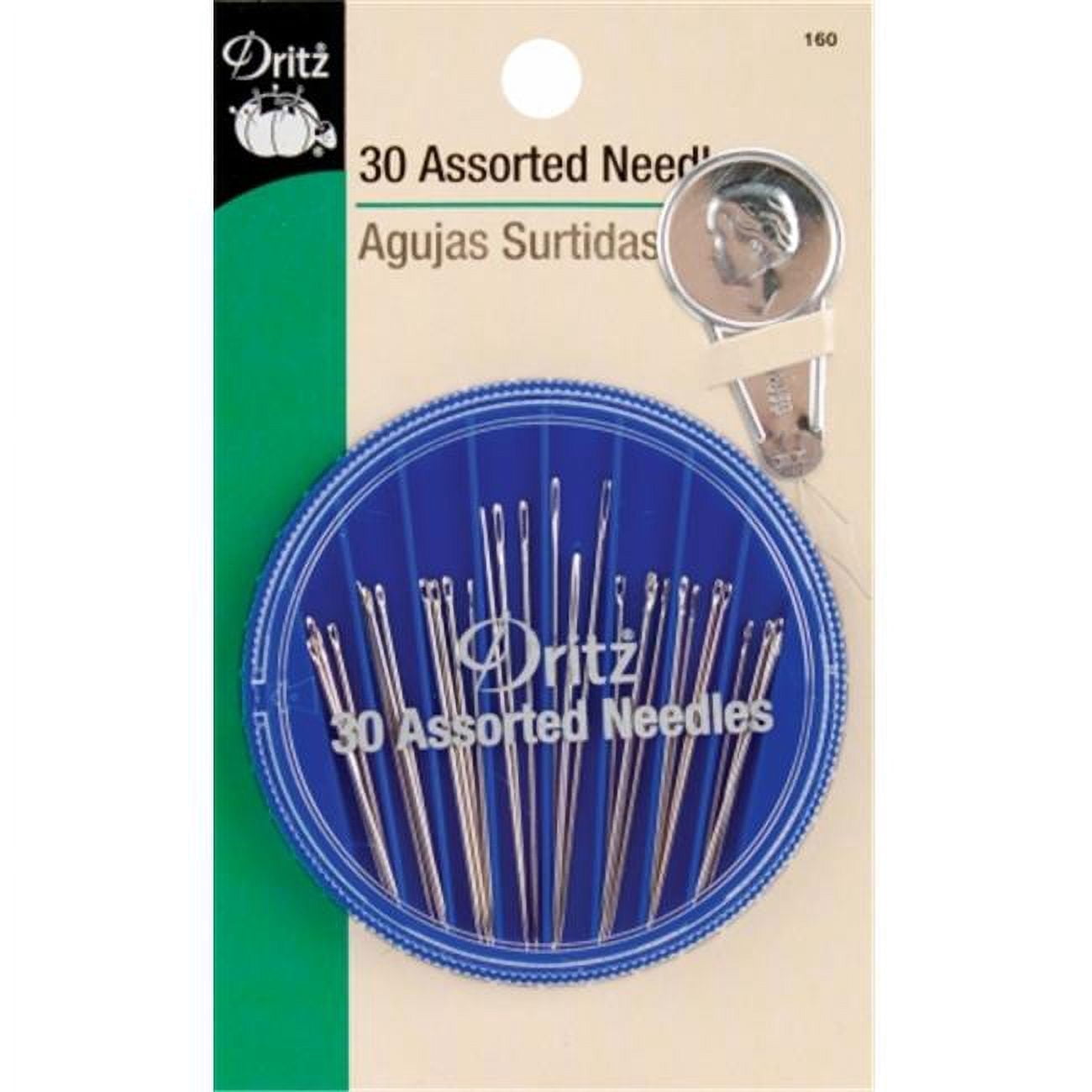 Dritz Assorted Hand Needles 30/Pkg - Walmart.com
