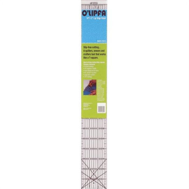 Dritz 16318 OLipfa Lip Edge Ruler-18 in. x 3 in. - Walmart.com