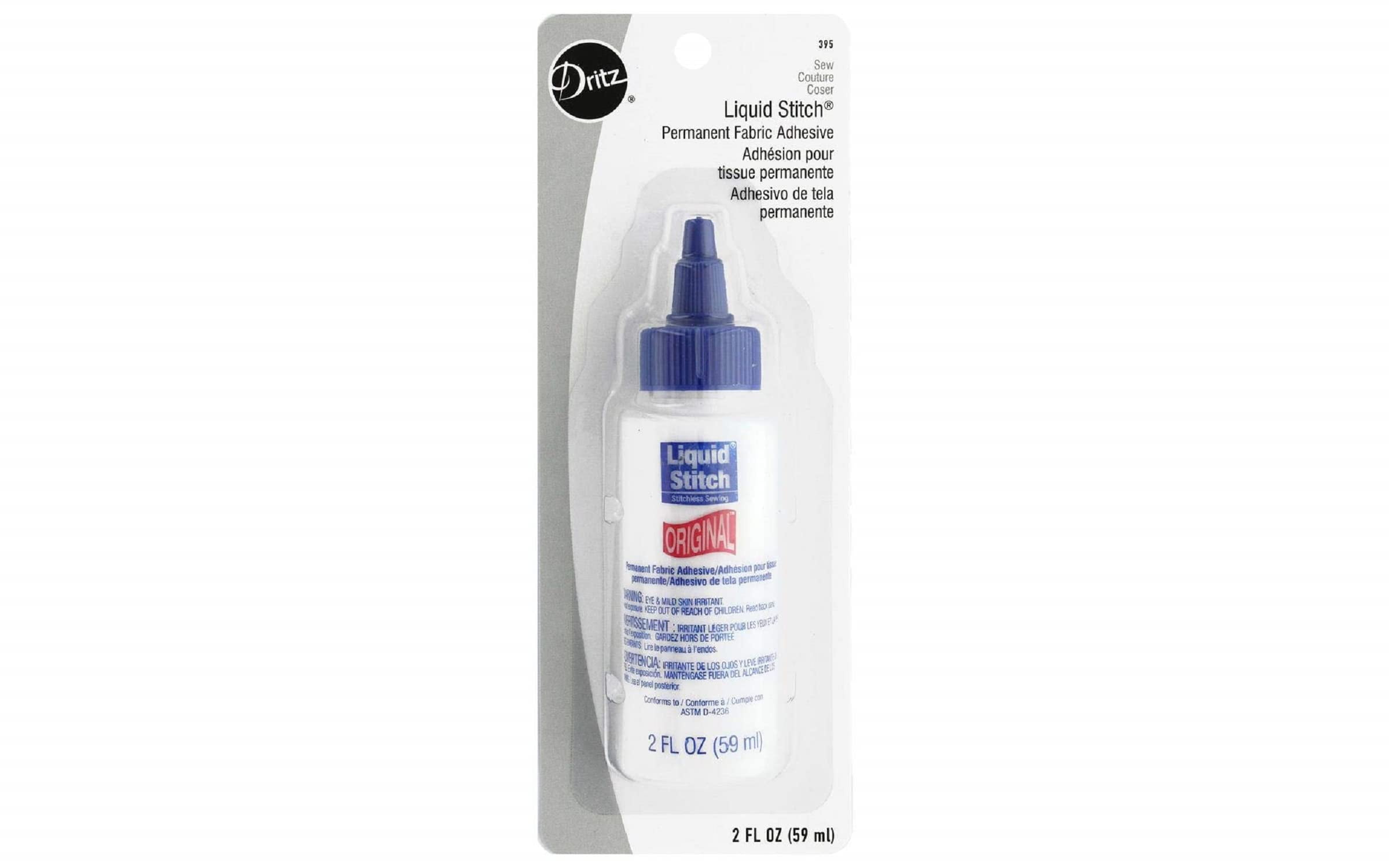 Dritz 395 Original Liquid Stitch, 2-Fluid Ounce, Clear - Walmart.com