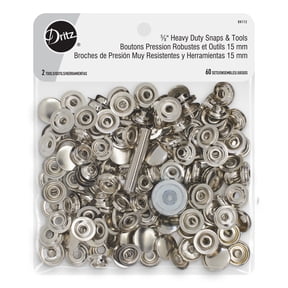 Dritz Heavy Duty Snap Kit, 7 Count, Gold - Walmart.com