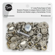 Dritz Heavy Duty Snaps Size 24 Gunmetal 7pc - Walmart.com