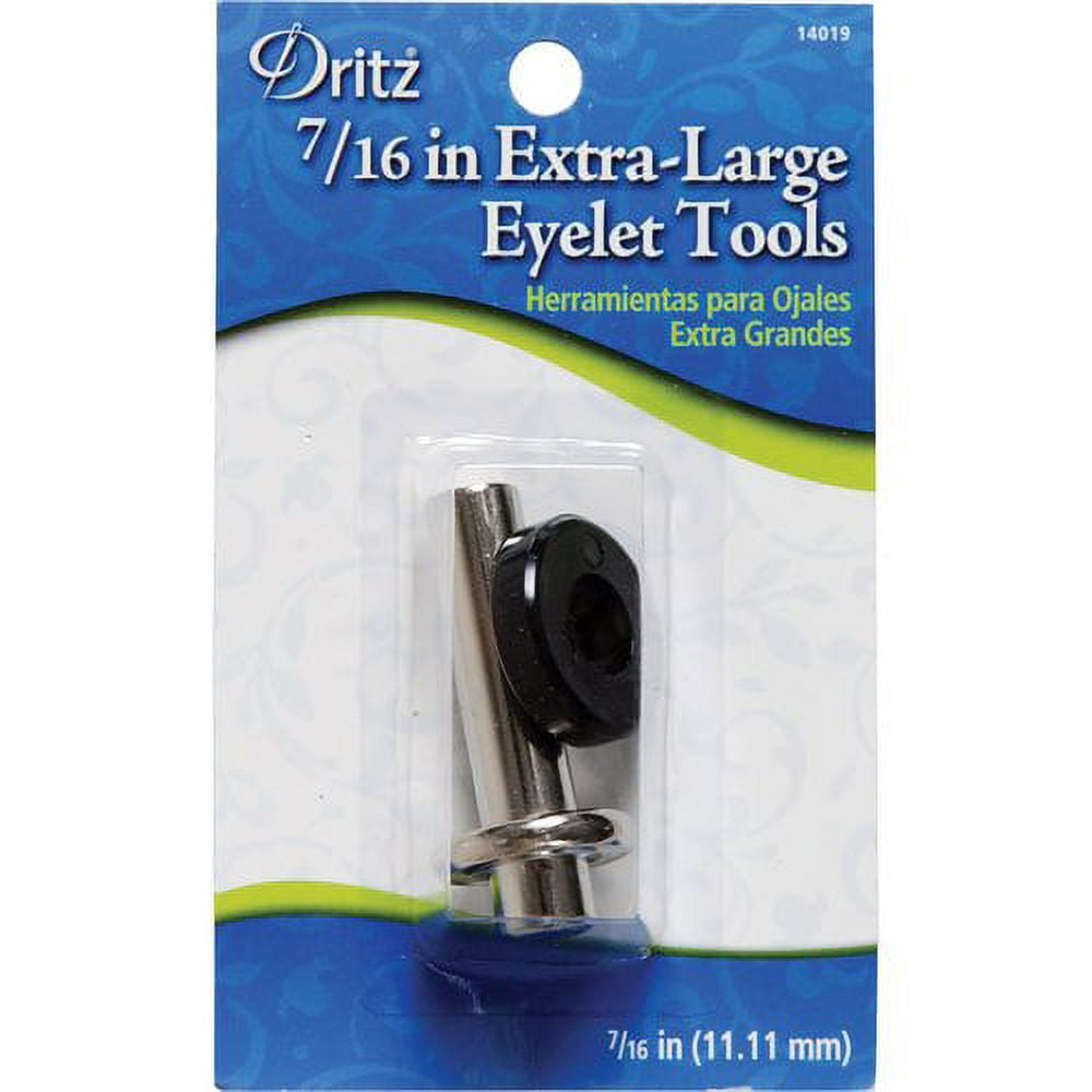 Dritz 7/16" Extra-Large Eyelet Tool, 2 Piece - Walmart.com
