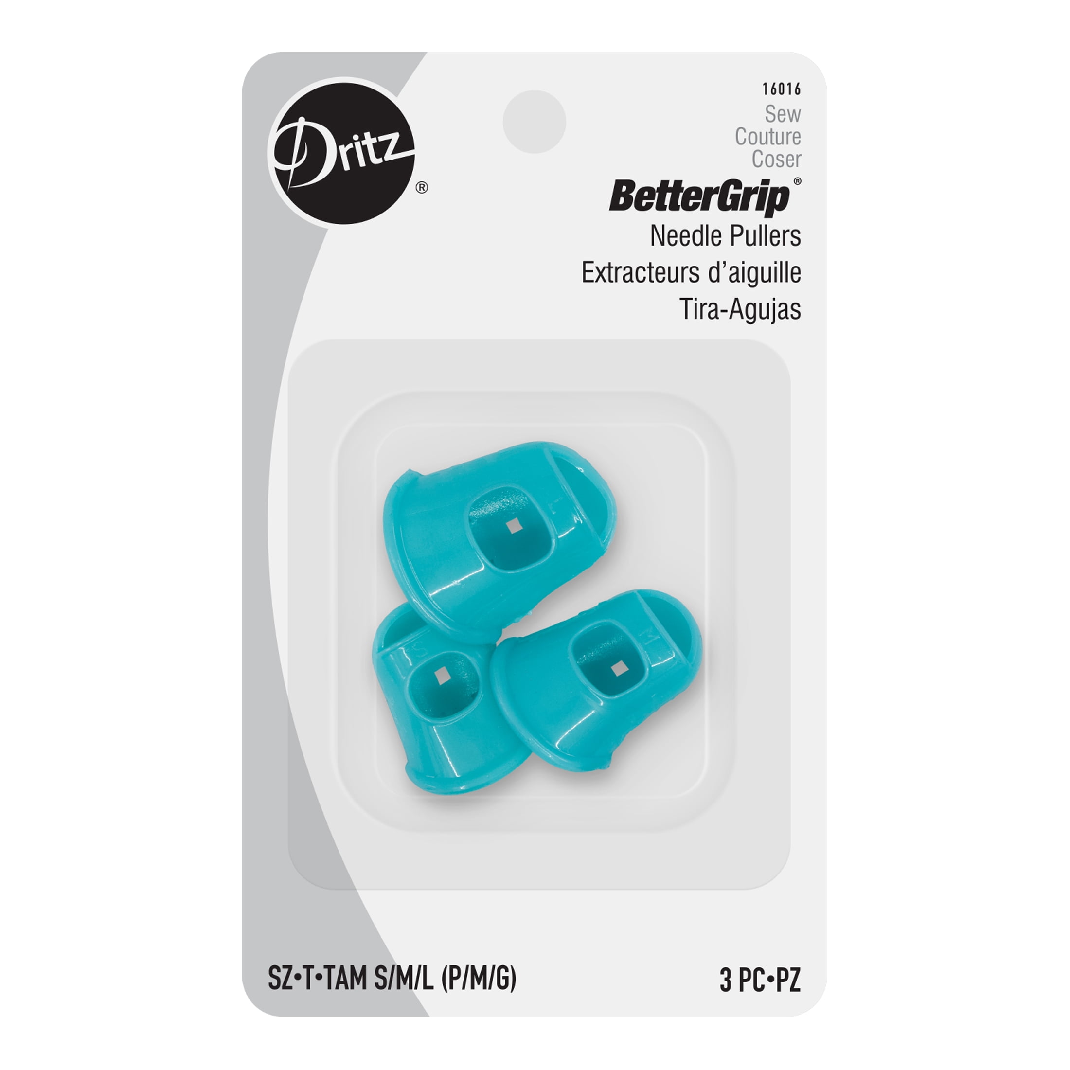 Dritz BetterGrip Rubber Needle Pullers, 3 Count - Walmart.com