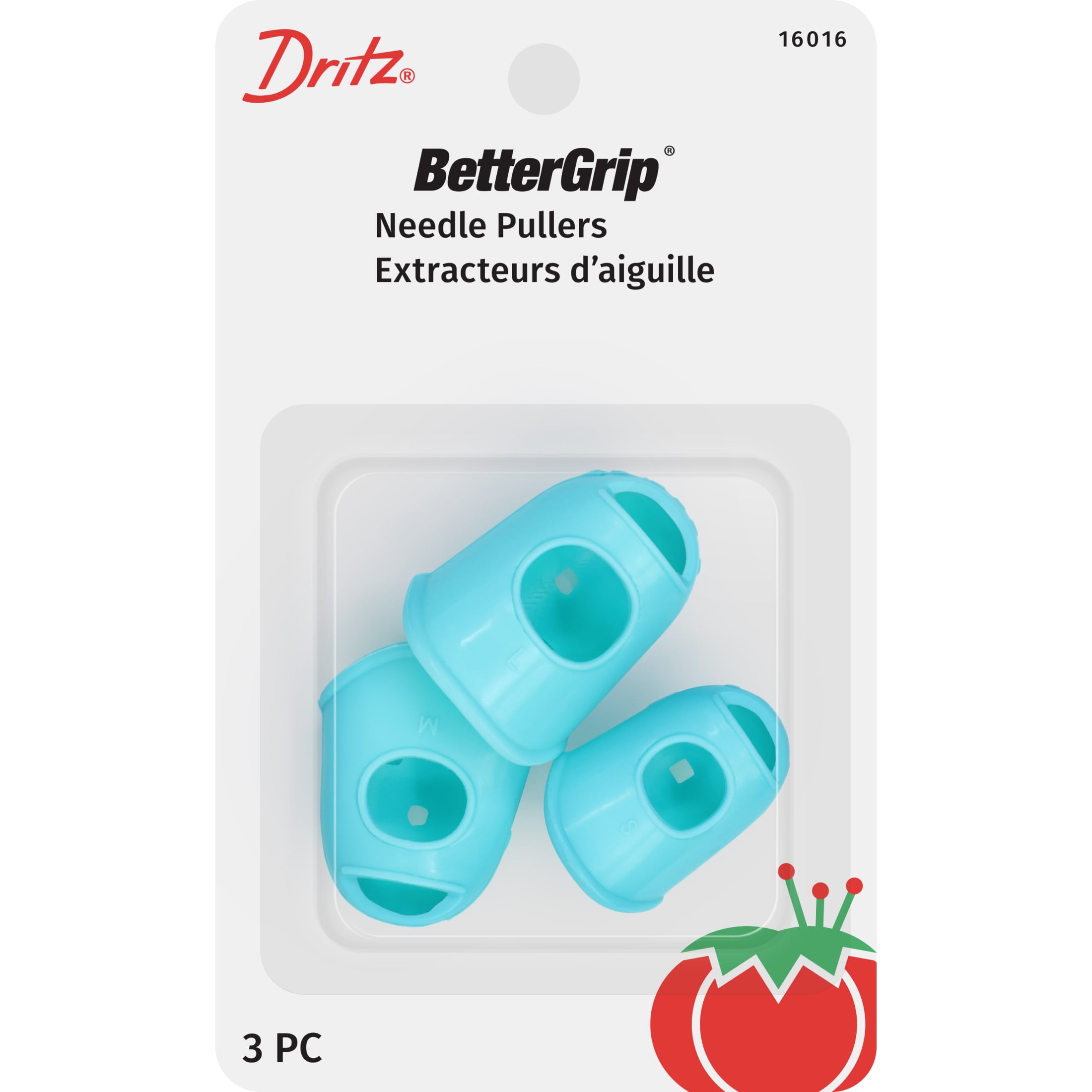 Dritz Better Grip Rubber Needle Pullers, 3 Count for sewing and needle ...