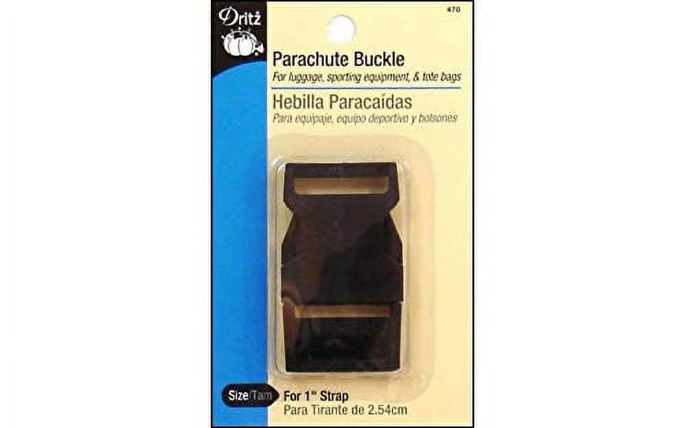 Dritz Black Plastic Parachute Buckle 1-Inch - Walmart.com