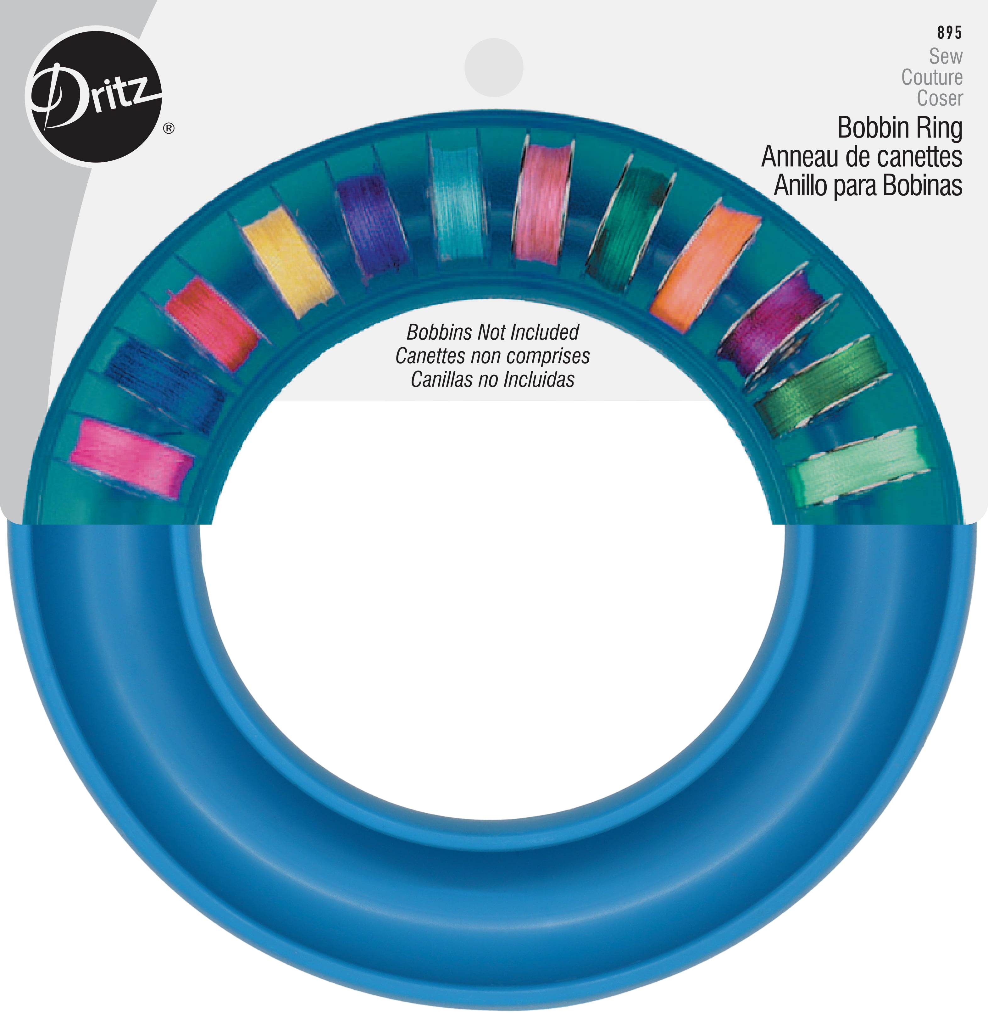 Dritz Bobbin Ring, Holds 20 Bobbins, Bobbins Not Included - Walmart.com