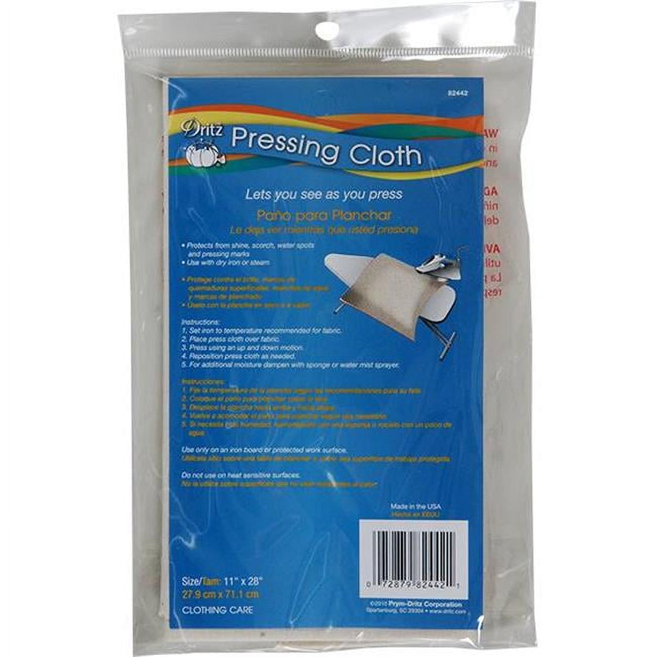 Dritz Clothing Care 82442 Pressing Cloth, 11-Inch x 28-Foot - Walmart.com