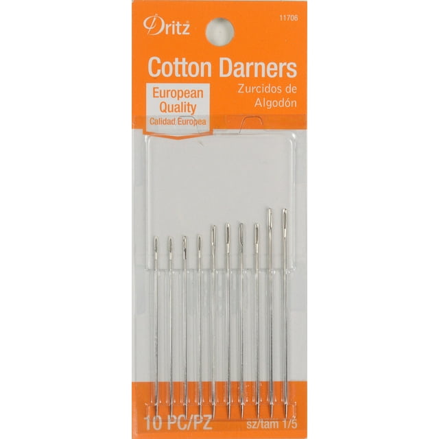 Dritz Cotton Darner Needle, 10 Count - Walmart.com