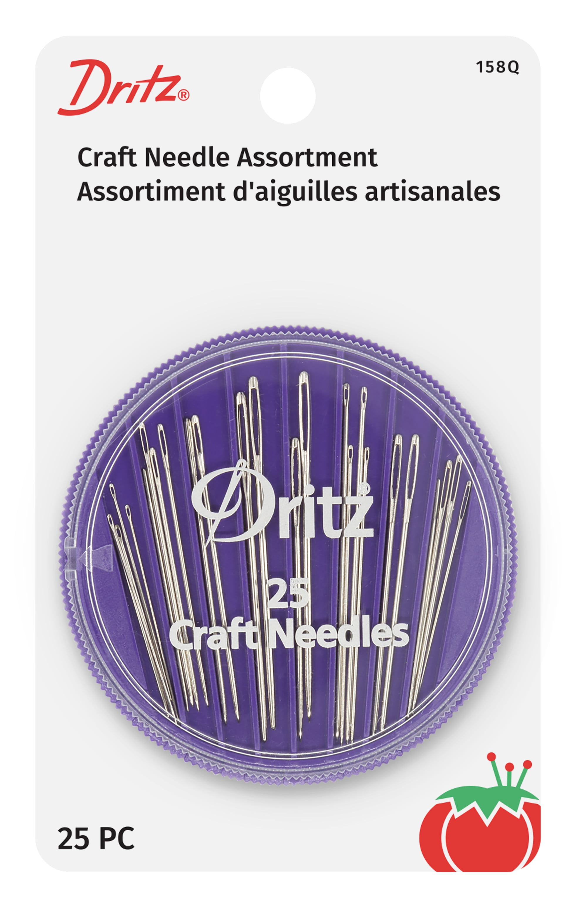 Dritz Crafting Hand Needles, Assorted Sizes, Sewing and DIY Projects ...