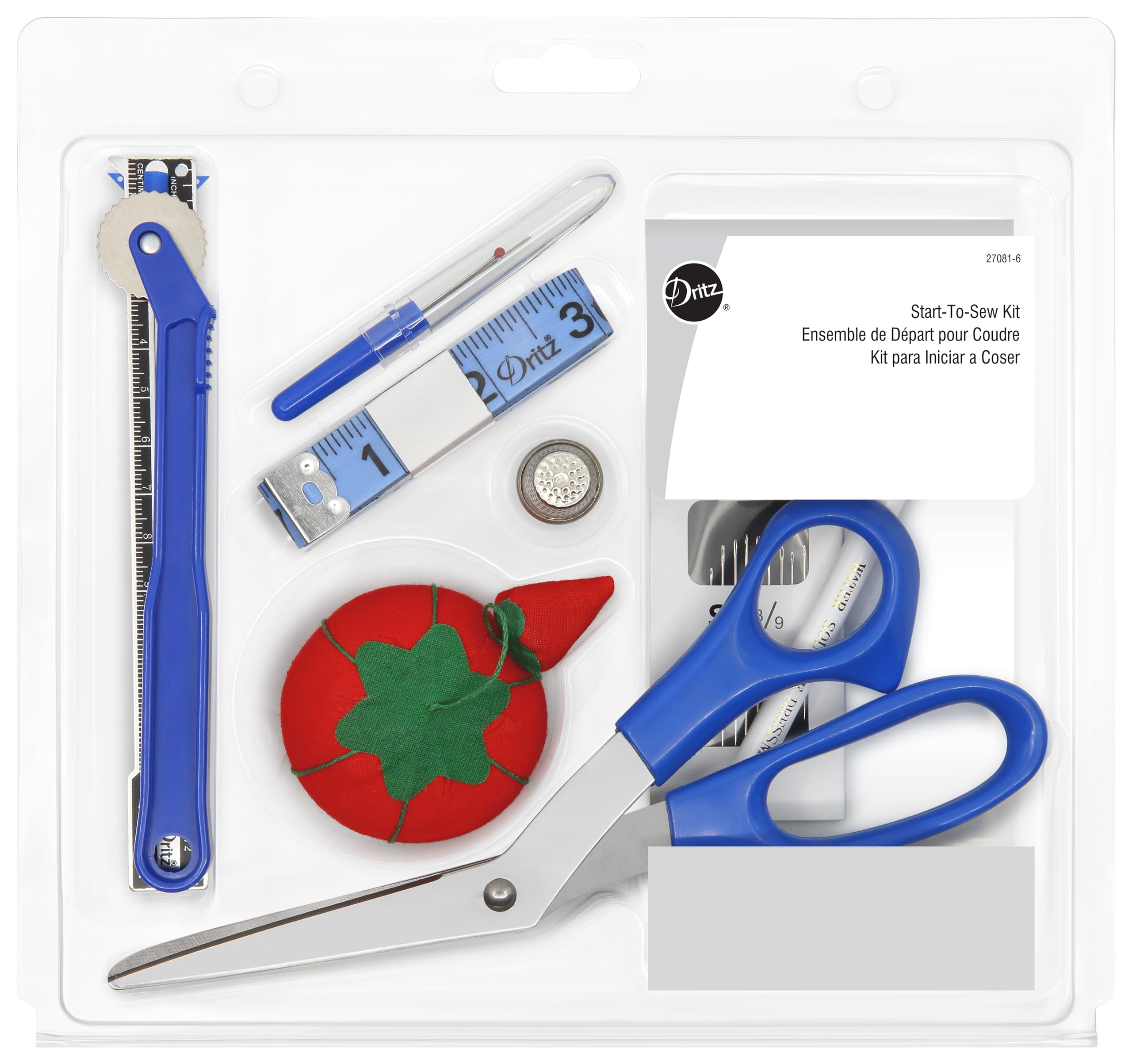 Dritz Darice 27081-6 Start-to-Sew Kit, Assorted C33 - Walmart.com