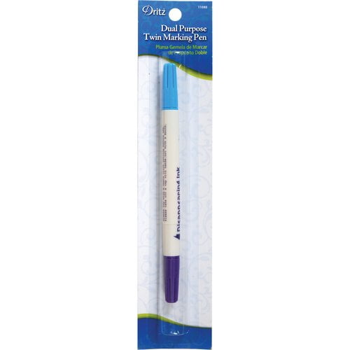 Dritz Dual Purpose Twin Marking Pen - Walmart.com