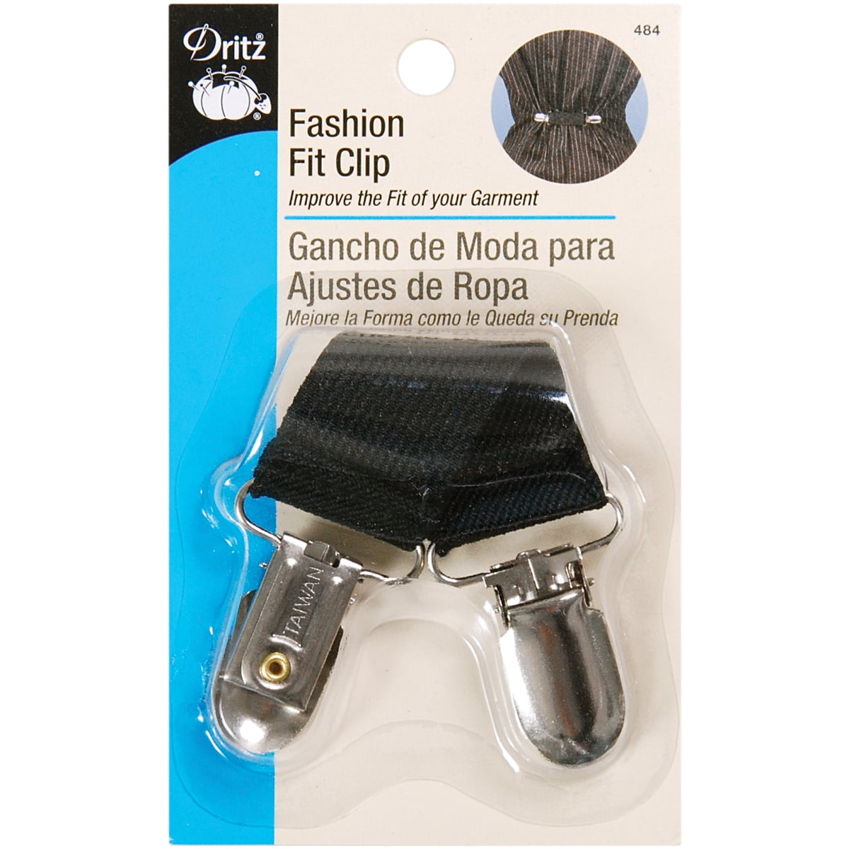 Dritz Fashion Fit Clip-Black - Walmart.com