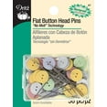 Dritz Flat Button Head Pins 50/Pkg- - Walmart.com